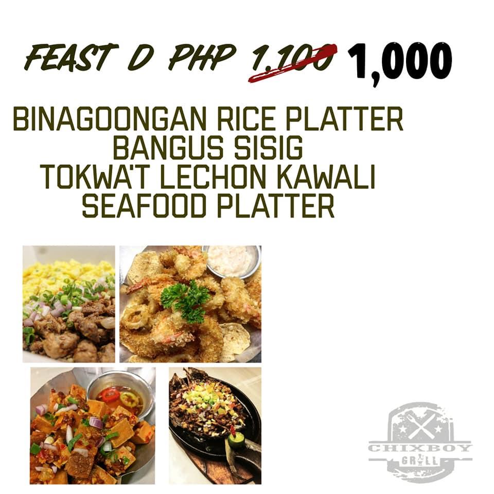 Menu at Wing Side x Chixboy Grill - Tionko Branch restaurant, Davao City
