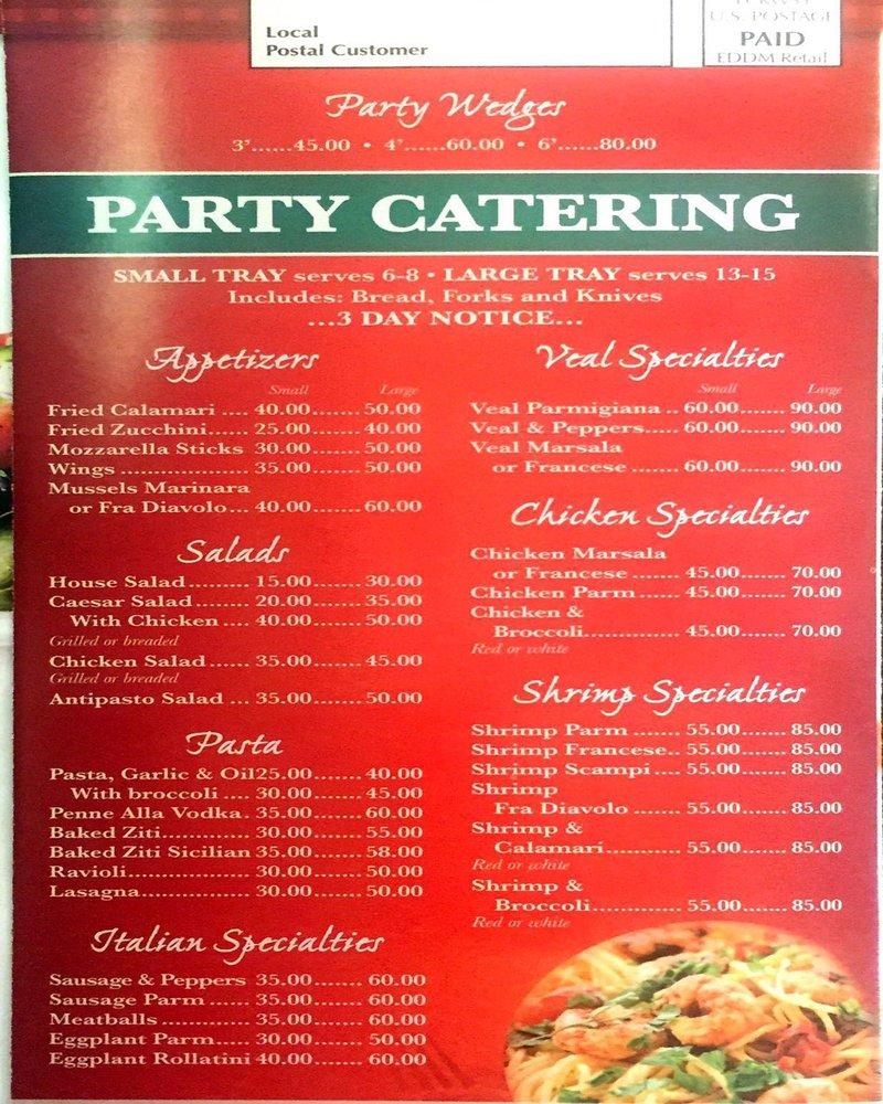 Menu at Villa Roma Pizzeria, New Windsor