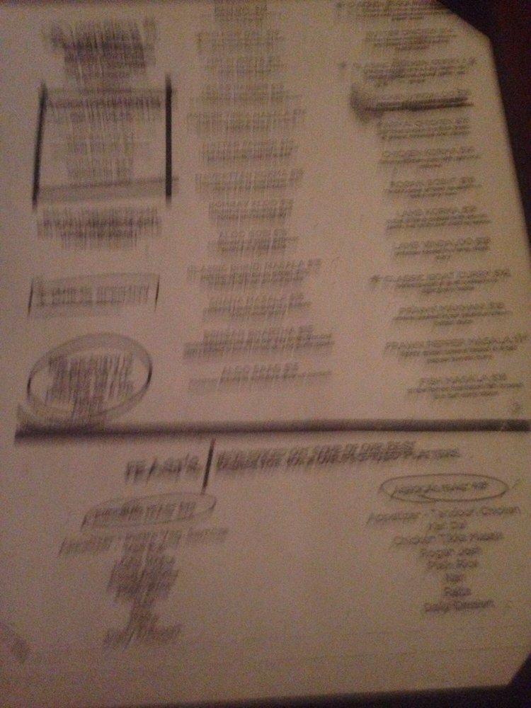 Menu at Tamba Indian Cuisine restaurant, Las Vegas, S Las Vegas Blvd