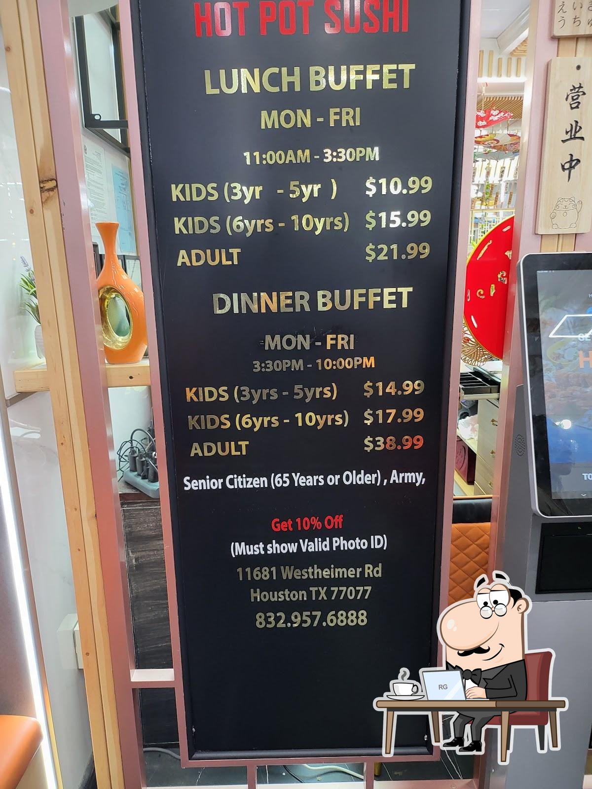UMI SUSHI & SEAFOOD BUFFET, Houston - Restaurant menu, prices and reviews