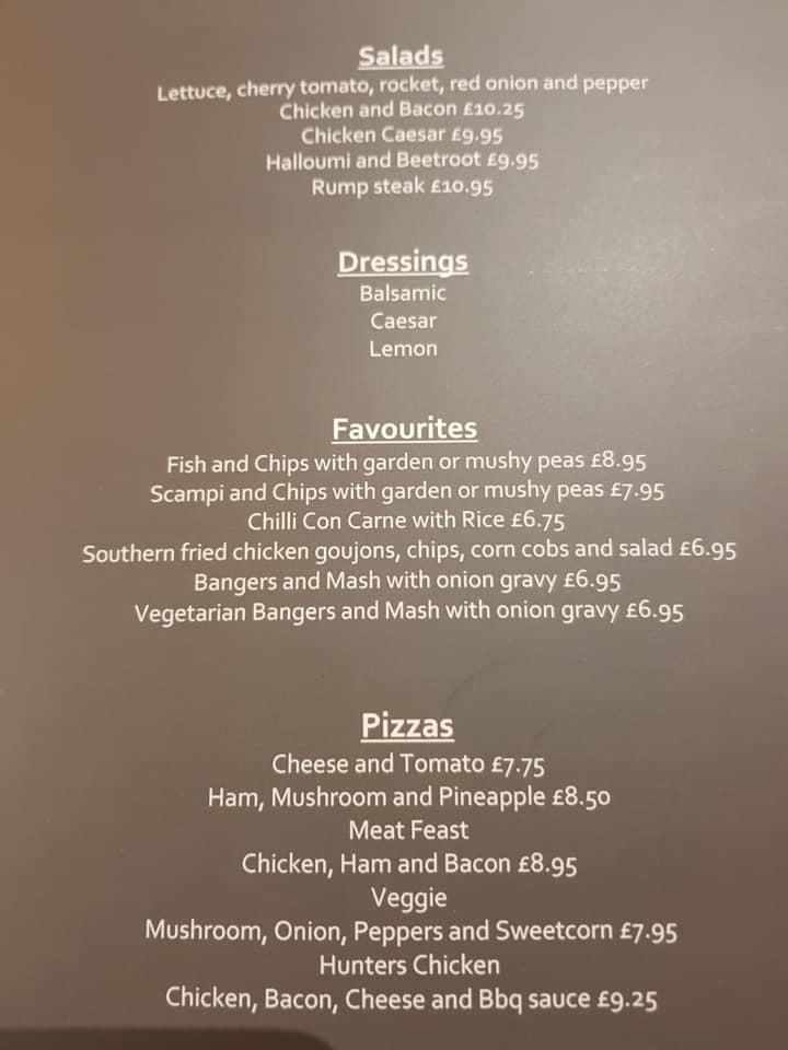 Menu at The Plough pub & bar, Leicester, Long Furrow