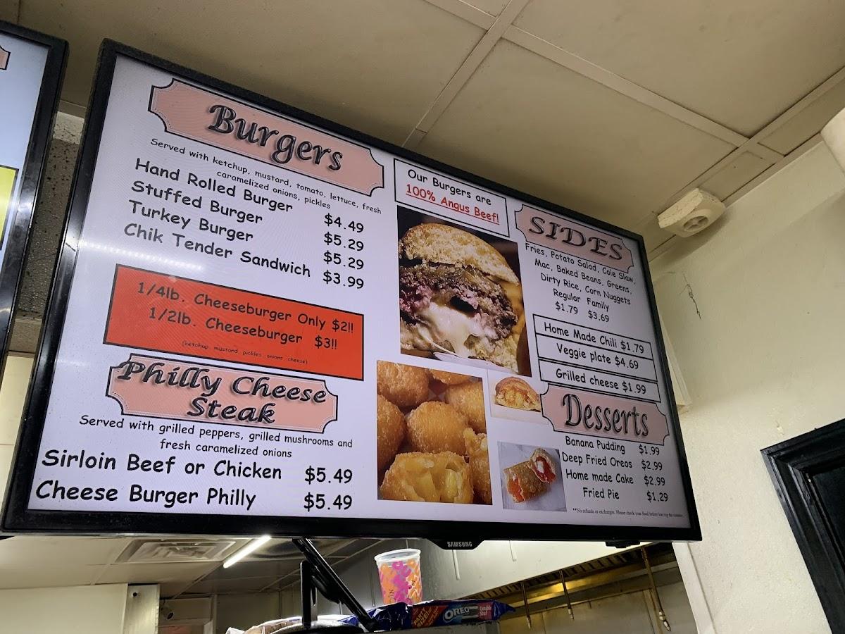 Menu at Frenzy's Kitchen BBQ, Atlanta