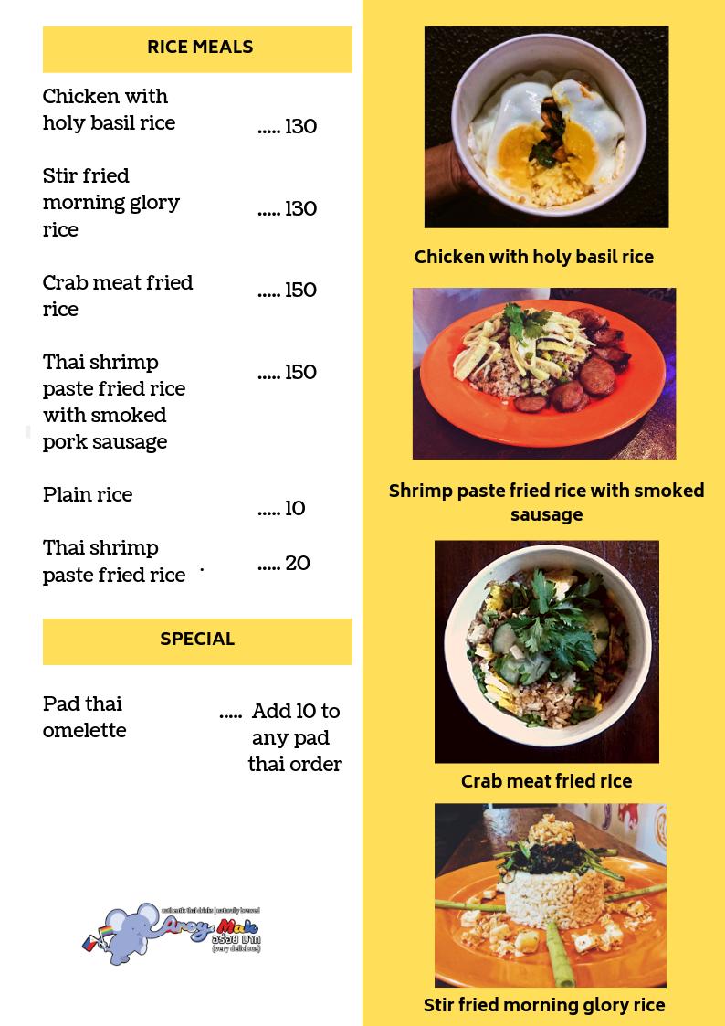 Menu at Aroy Mak: Authentic Thai Food and Drinks restaurant, Quezon ...