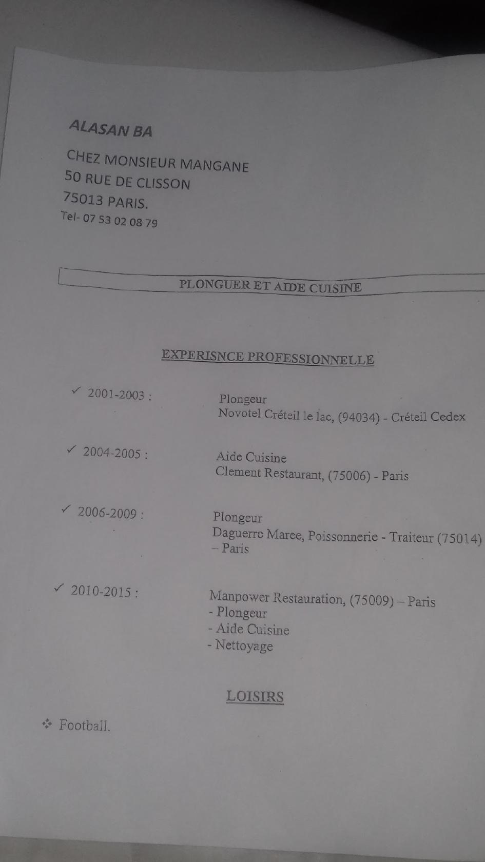 Menu at Ibis Kitchen restaurant, Paray-Vieille-Poste, 19 Rue d'Orly