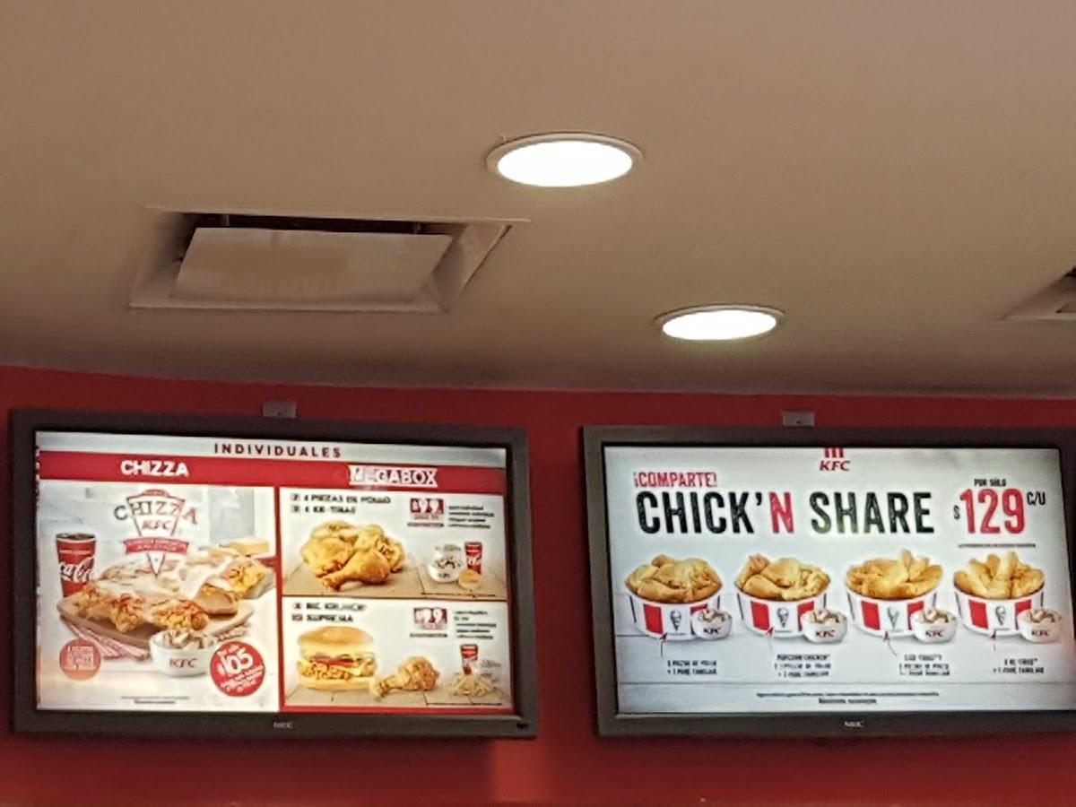 Menu at KFC restaurant, Ciudad López Mateos, Blvd. Adolfo López Mateos ...
