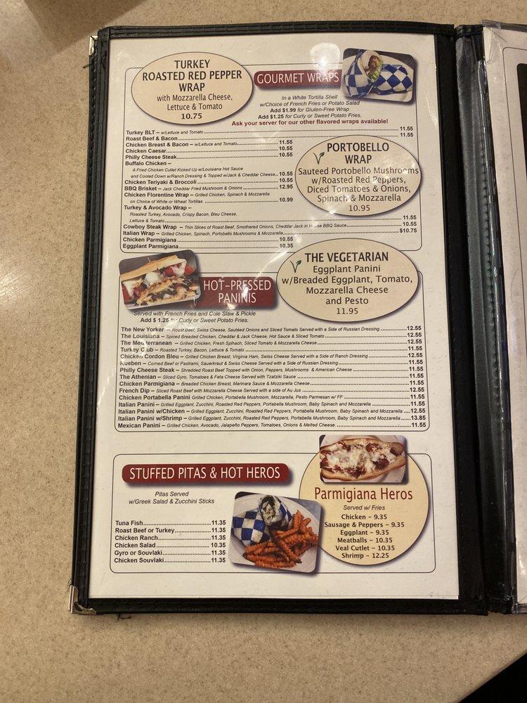 Menu at Liberty Diner restaurant, Liberty
