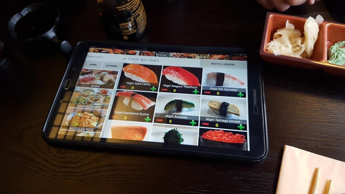 Menu at Shibuya Bremerhaven restaurant, Bremerhaven
