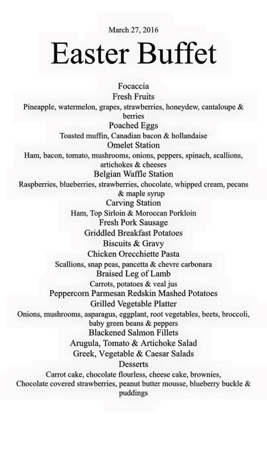 Menu at Orchard Green Restaurant and Lounge, Iowa City