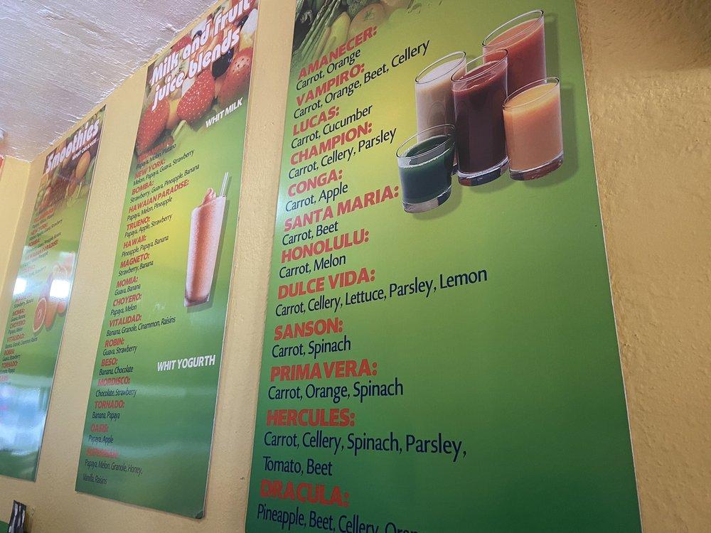 Carta del pub y bar Rico Suave, Cabo San Lucas, Lázaro Cárdenas