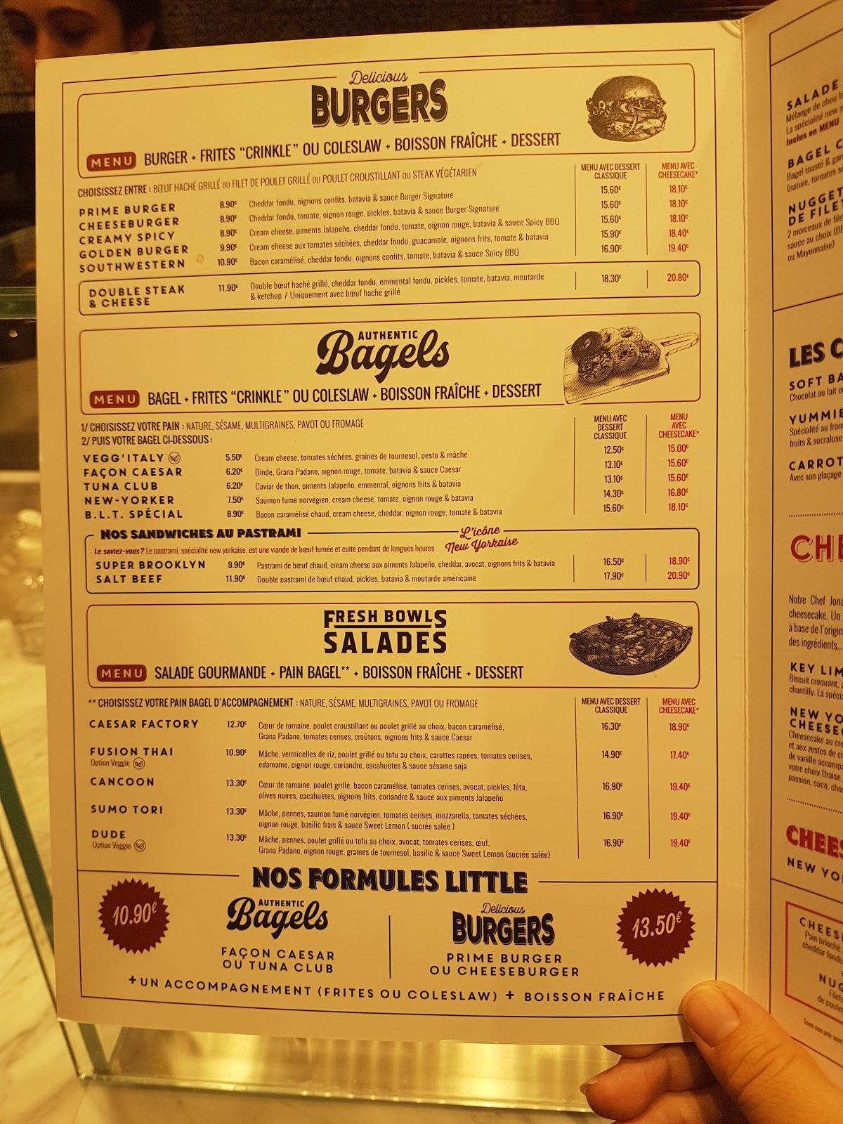Menu at Factory & Co Massy restaurant, Massy