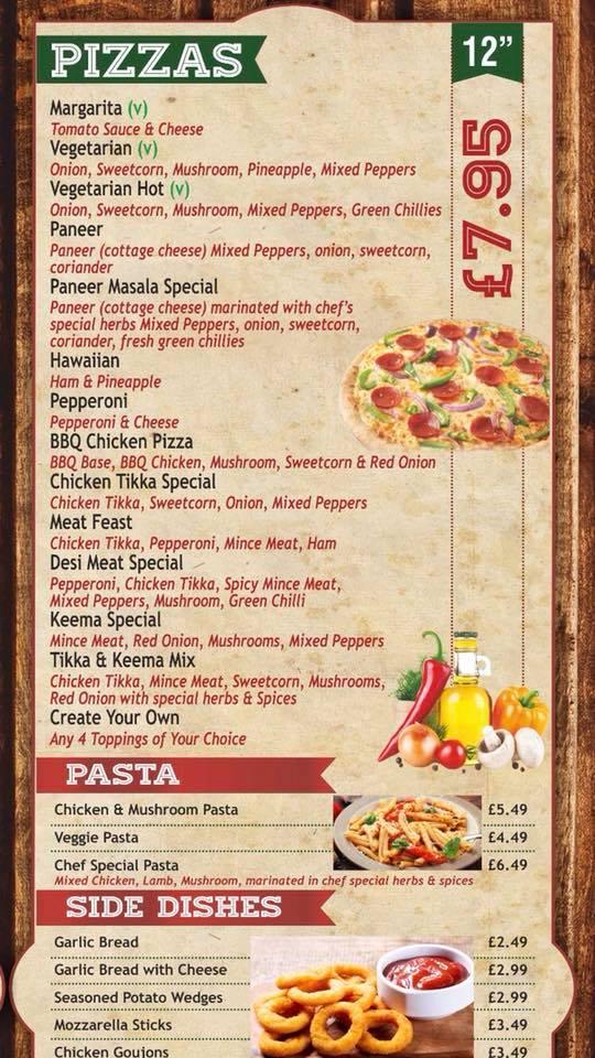 Menu at The Yew Tree - West Bromwich pub & bar, West Bromwich, Albion Rd