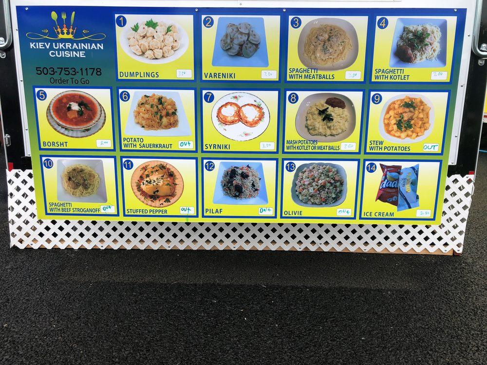 Menu at Gresham Food Carts restaurant, Gresham, 2280 NW Burnside Rd