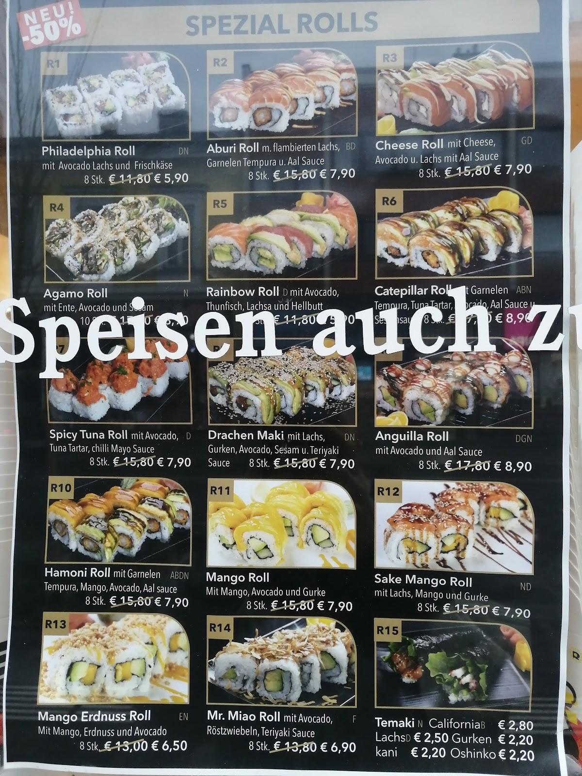 Speisekarte von Mr. Miao Asia Imbiss restaurant, Wien