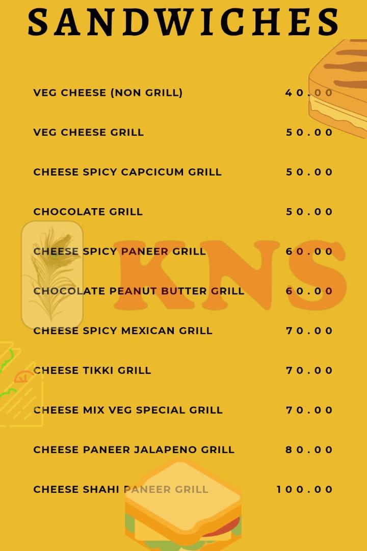 Menu at KNS Pizza, Burger, Sandwich | Alandi, Pune, Pimpri-Chinchwad