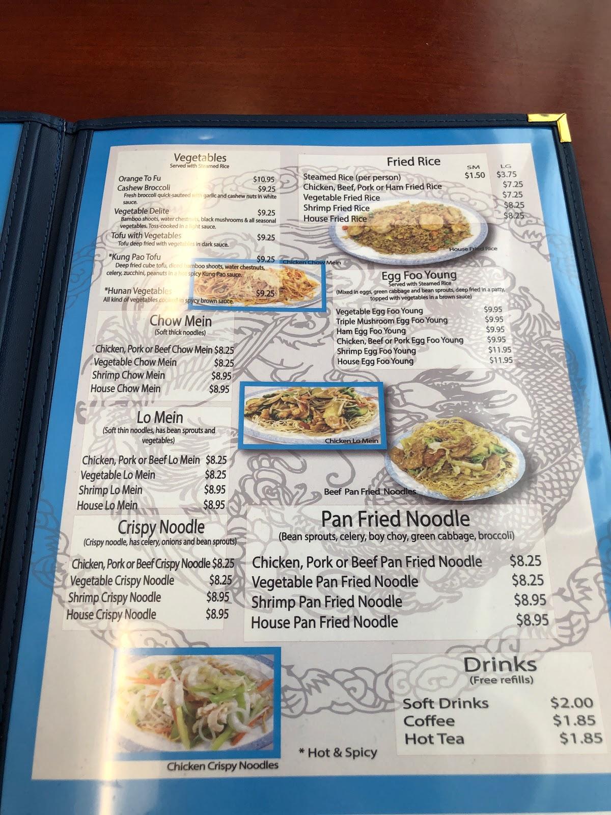Menu at Canton City Grantsville restaurant, Grantsville