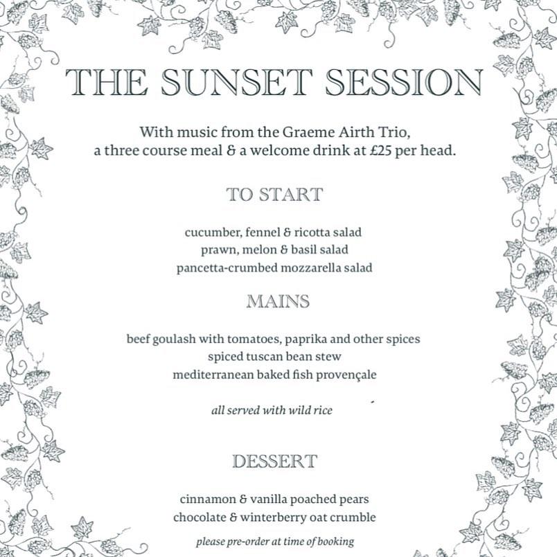 Menu at The Lighthouse Champagne Bar, Folkestone