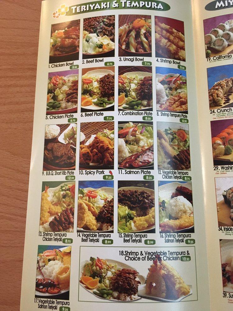 Carta del restaurante Miyako Express, Los Angeles, W Manchester Ave