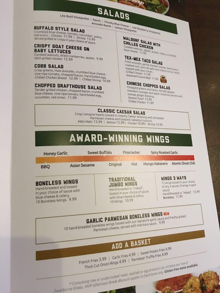 Menu at Duffy's Sports Grill pub & bar, Plantation