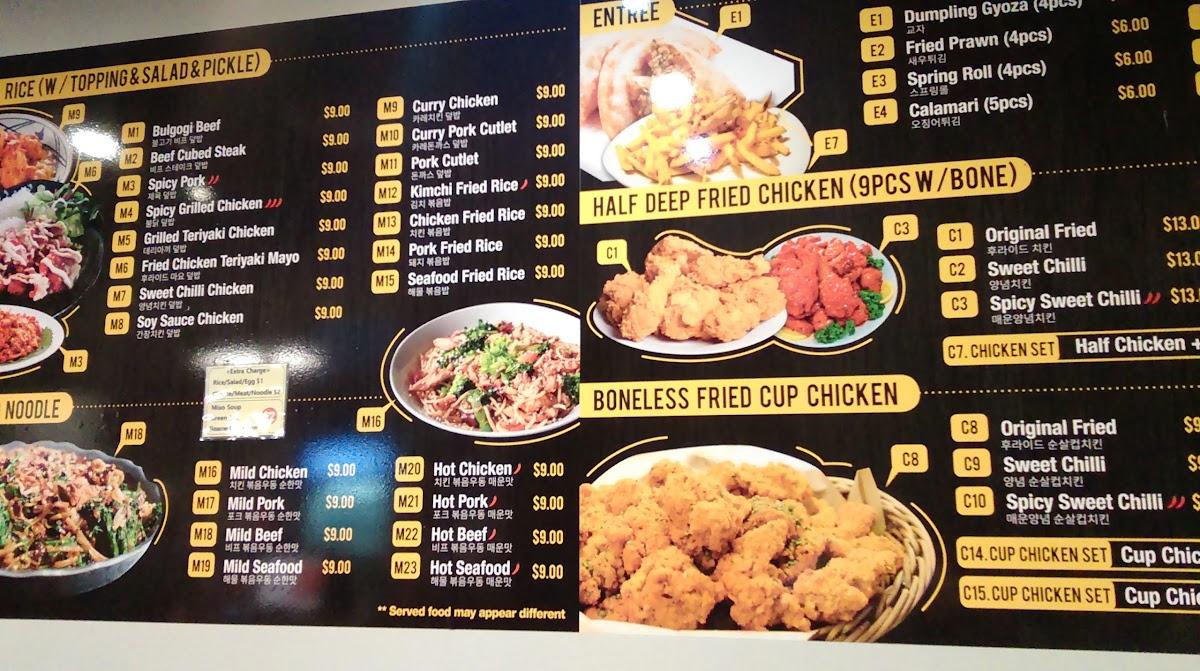 Menu at Charmy Food & Bottle Shop pub & bar, Brisbane City