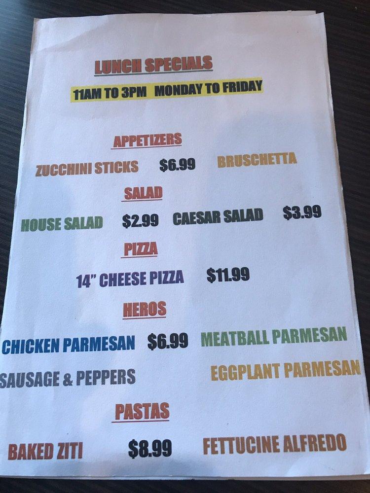 Menu at Brooklyn V's Pizza pizzeria, Queen Creek, E Rittenhouse Rd