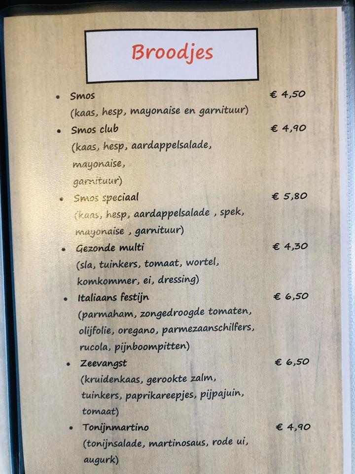 Menu at effe anders helchteren, Houthalen-Helchteren