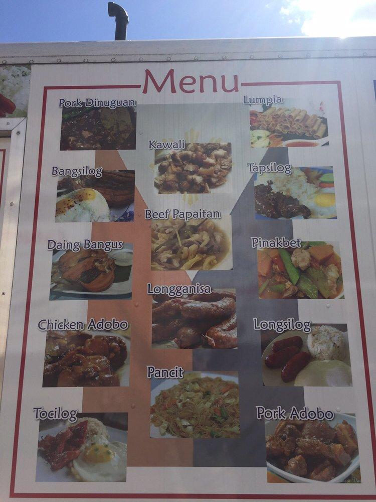 Menu at Filipino Kitchen, Lakewood