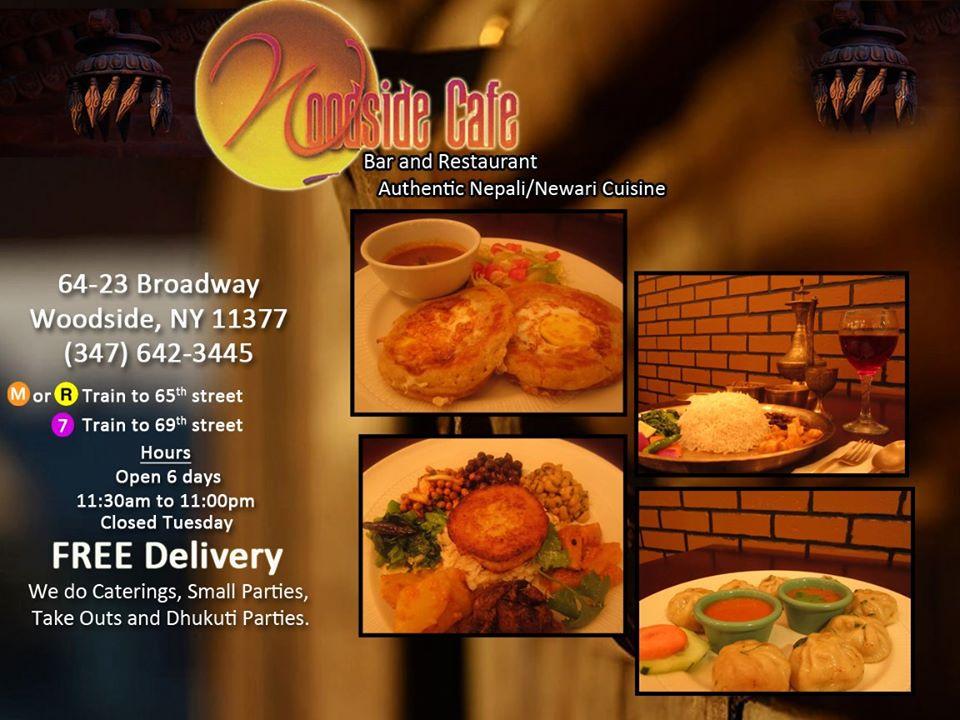 Menu at Woodside Cafe Authentic Nepali/Newari Cuisine, New York City