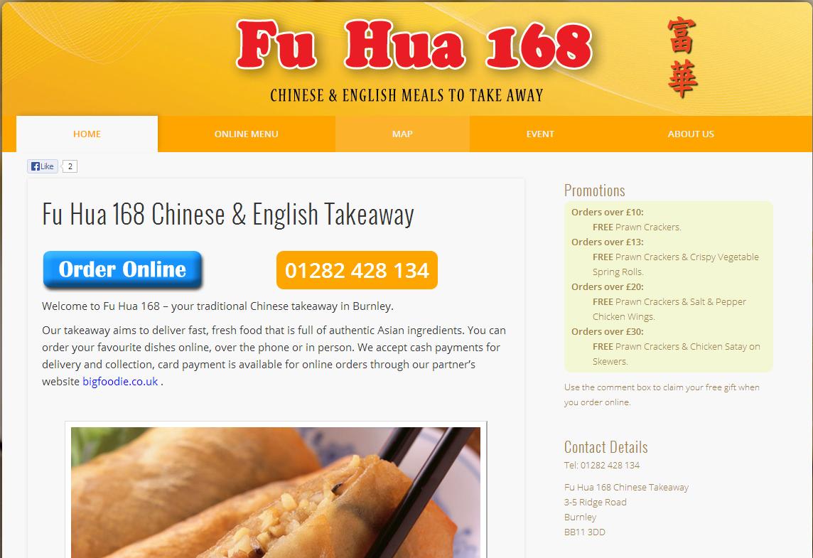 Menu at Yummy Chinese Takeaway, Burnley