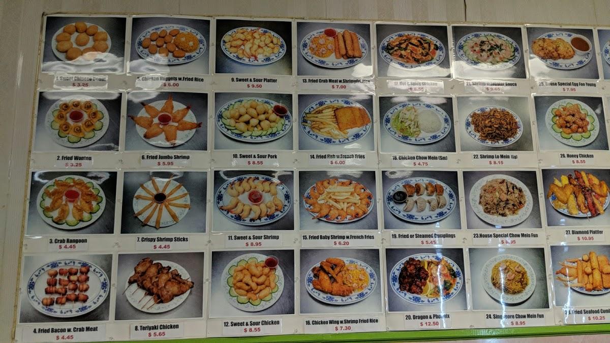 Menu at King Chef restaurant, Goldsboro