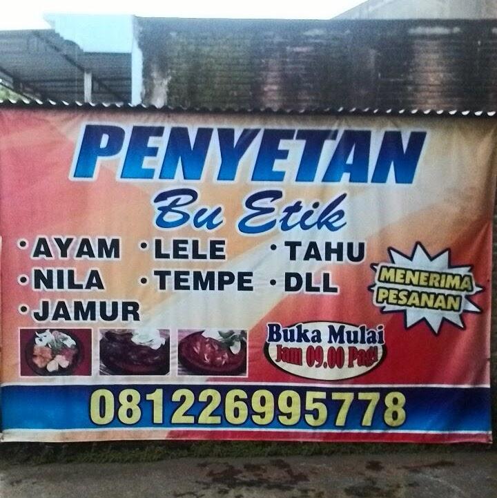Penyetan Bu Etik restaurant, Sragen - Restaurant reviews