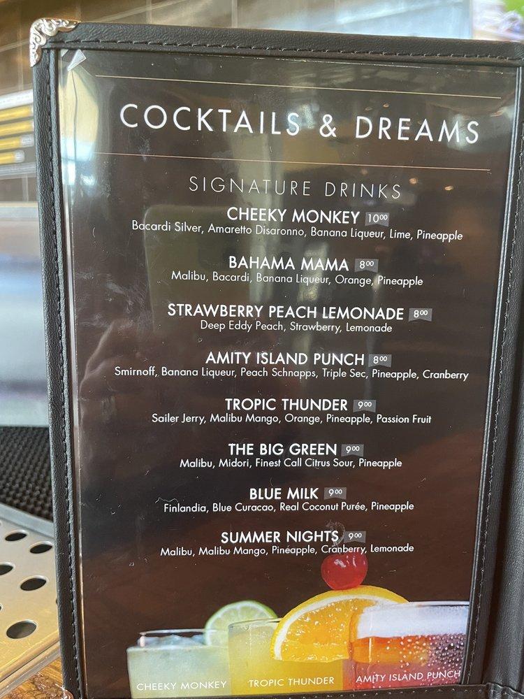 Menu at Flix Brewhouse restaurant, Oklahoma City