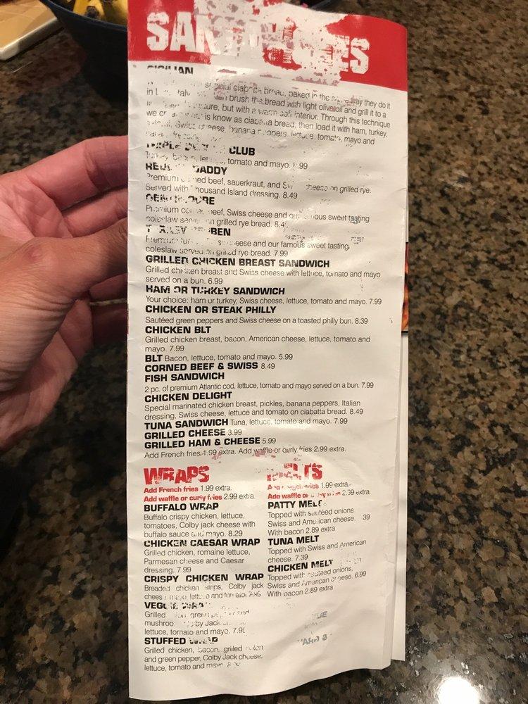Menu at Stuffed Bun restaurant, Shelby charter Township
