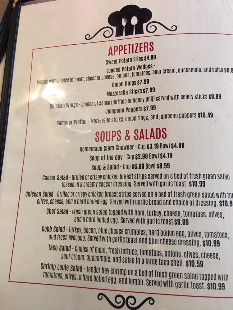 Menu at Noe Jose Cafe Family Restaurant, Oak Harbor