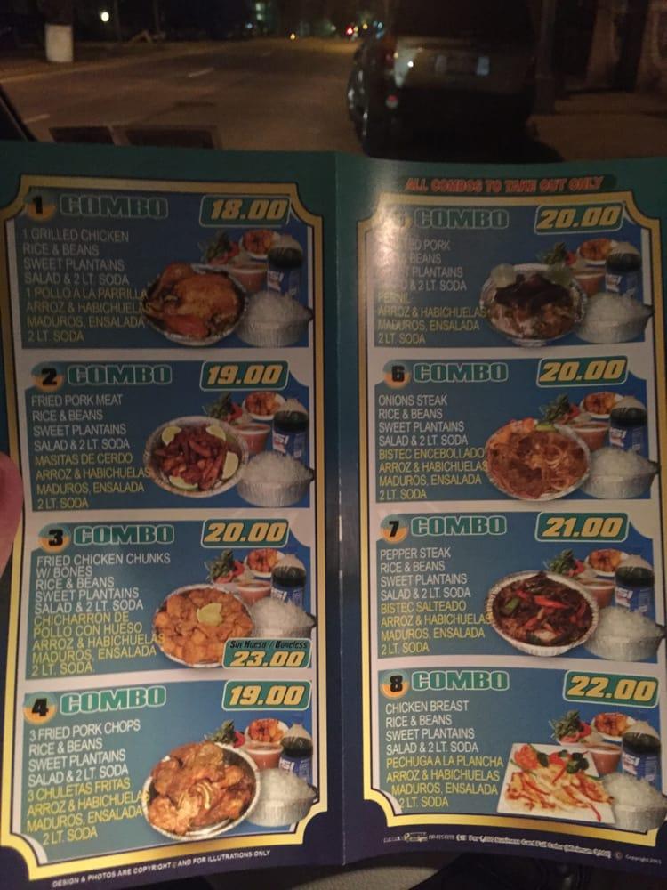 Menu at LaGuardia Cafe, New York City