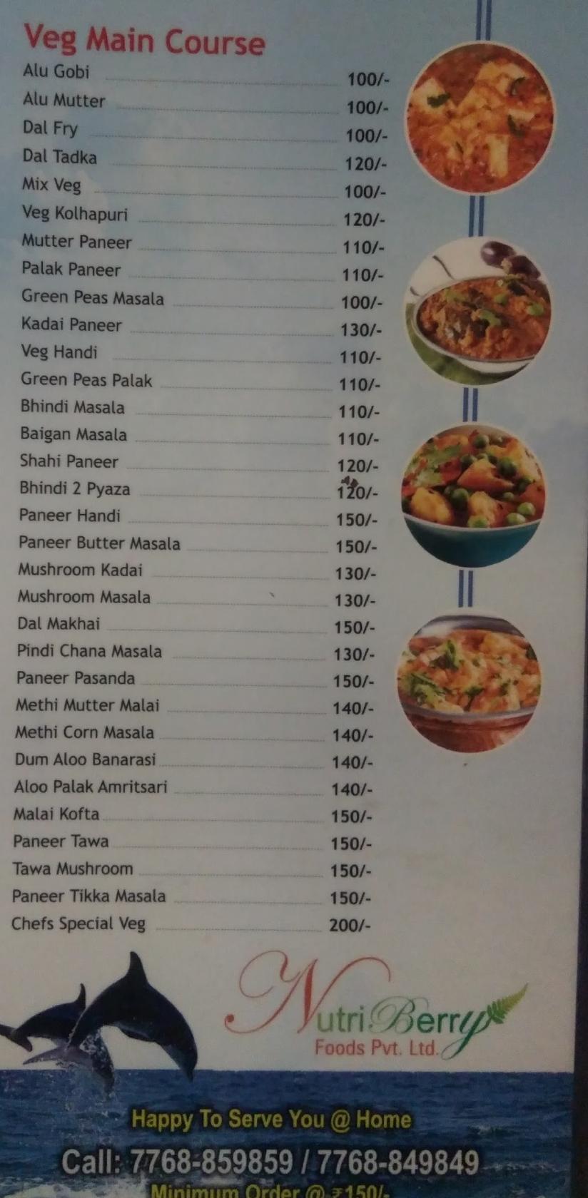 Menu at Waves Multicusisne Restaurant, Pune