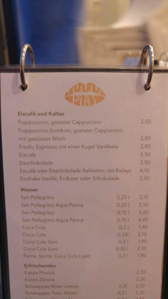 Speisekarte von Pias pub & Bar, Kleve