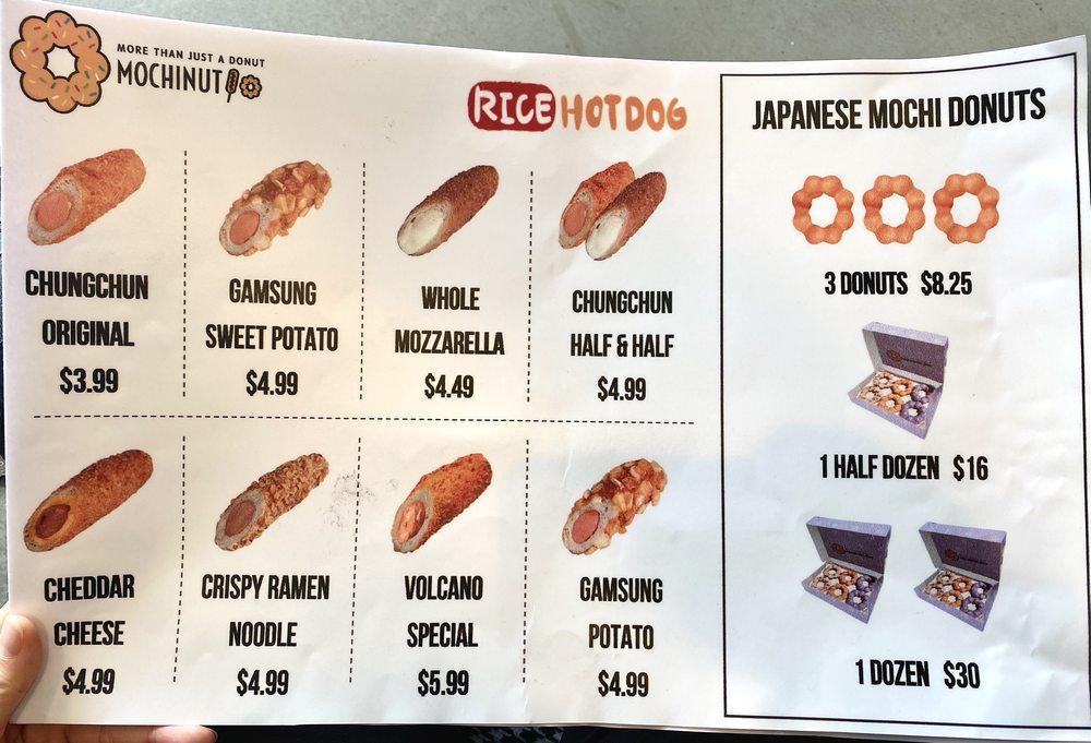 Menu at Happy Lemon - Mochinut, Edmonds