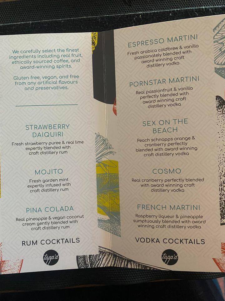 Menu at The Boars Head Inn Crowborough pub & bar, Crowborough