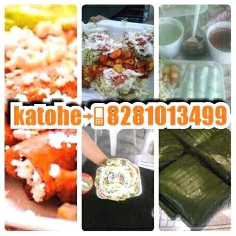 Menu at Katohe, Cadereyta Jiménez