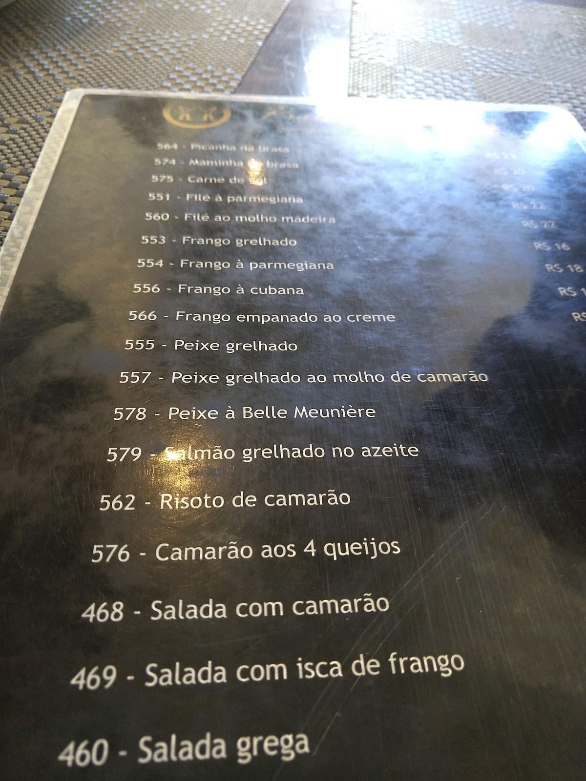 Menu em Manos Restaurante e Bar, Recife, R. Dom José Lopes