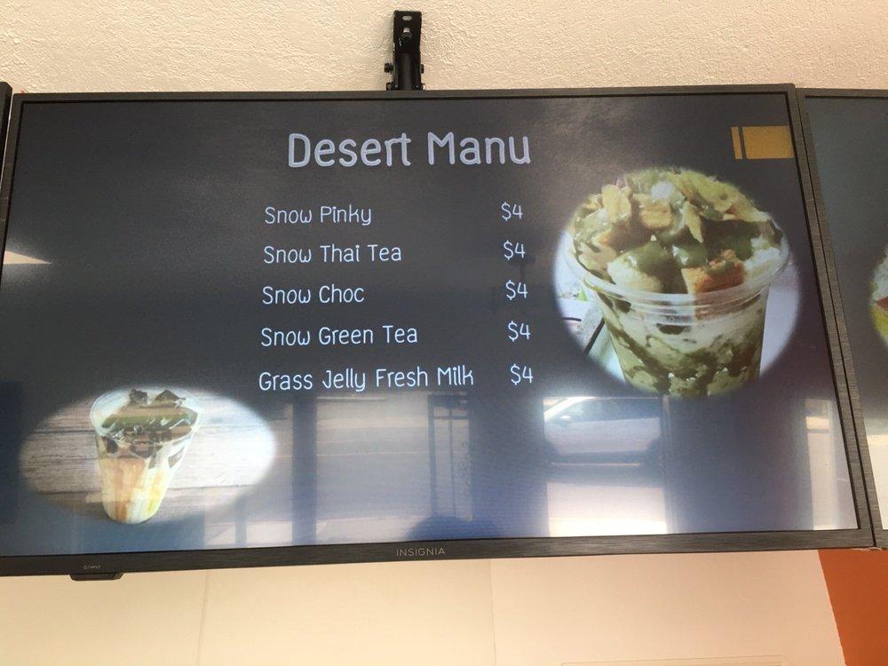 Carta de Panda House Cafe, San Diego