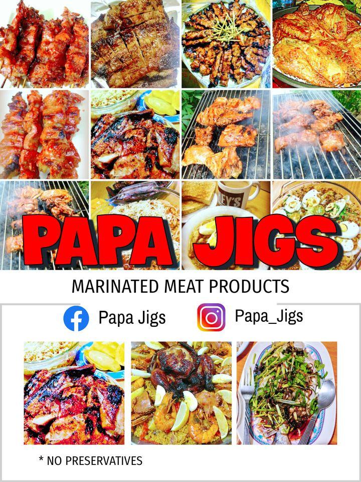 Menu at Papa Jigs pub & bar, Las Pinas, Block 5 Lot 10 Phase 2 Casimiro ...