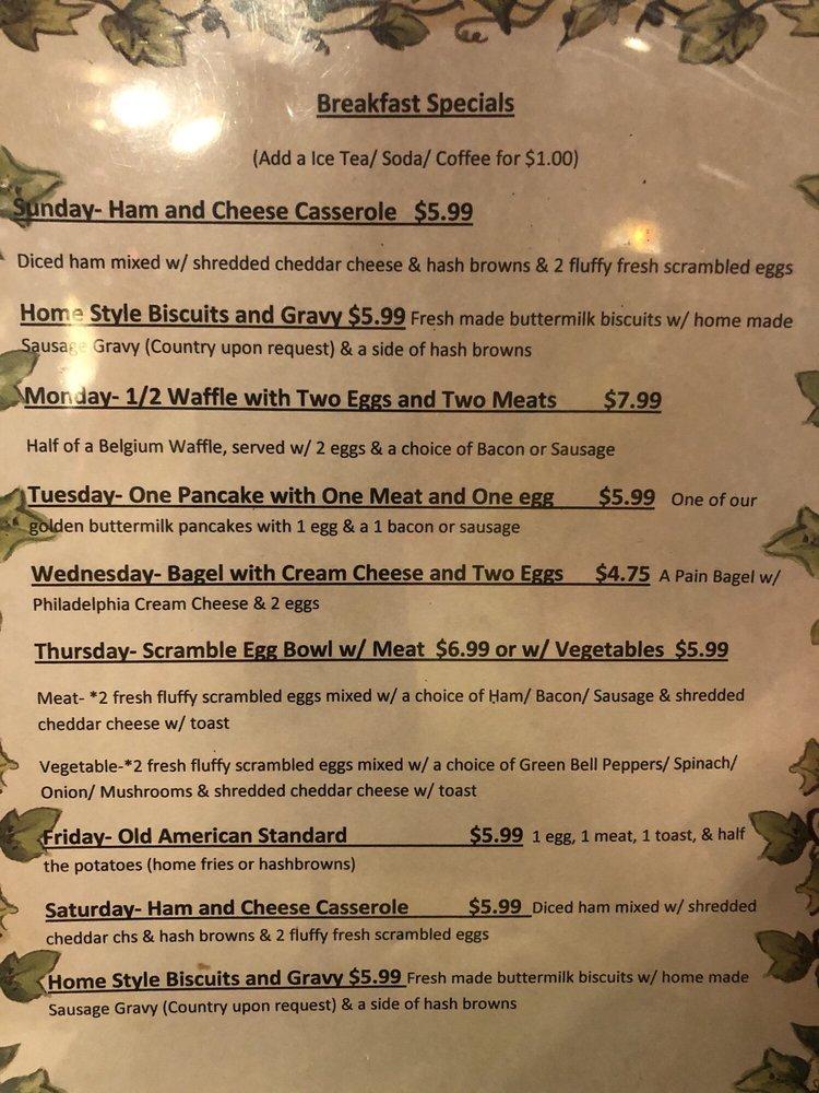 Menu at Lou's Tivoli Gardens pub & bar, Surprise, W Bell Rd