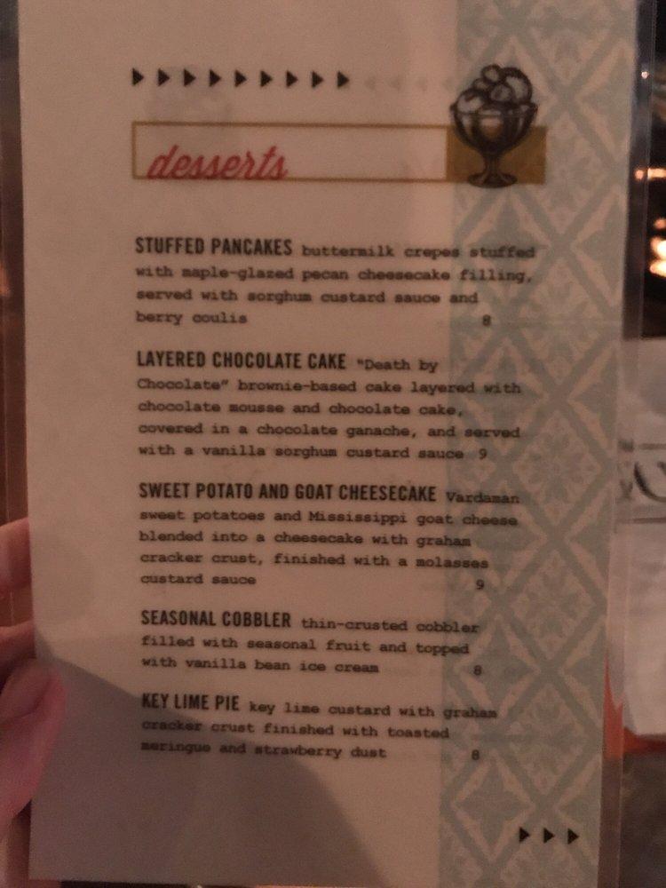 Menu at The Guest Room pub & bar, Starkville, 100 E Main St