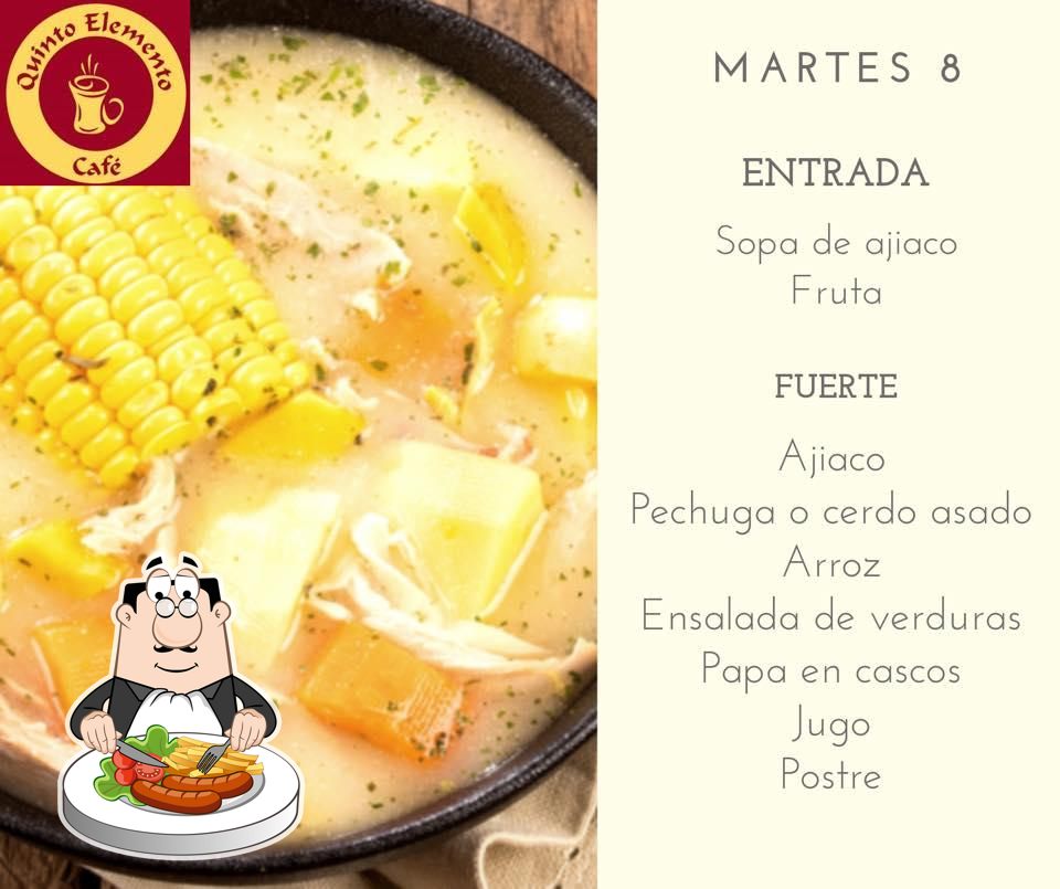 Quinto Elemento Café, Bogotá - Menú del restaurante, precios y reseñas
