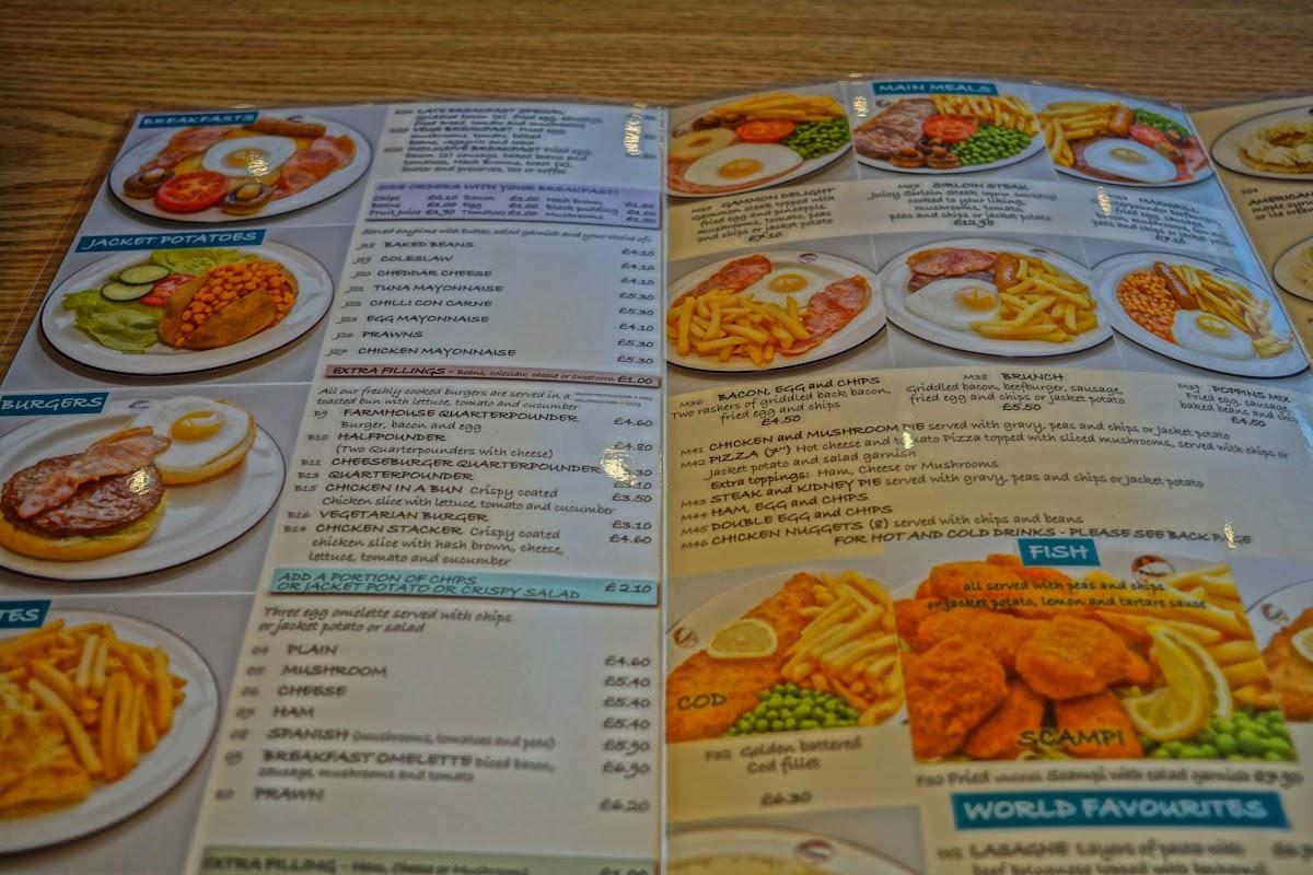 Menu at Poppins Restaurant & Cafe - Basingstoke, Basingstoke