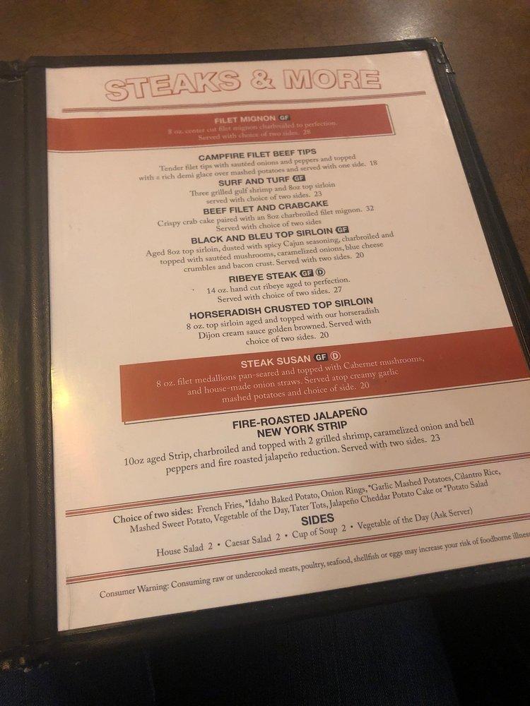 Menu at Dawson's On Main pub & bar, Speedway
