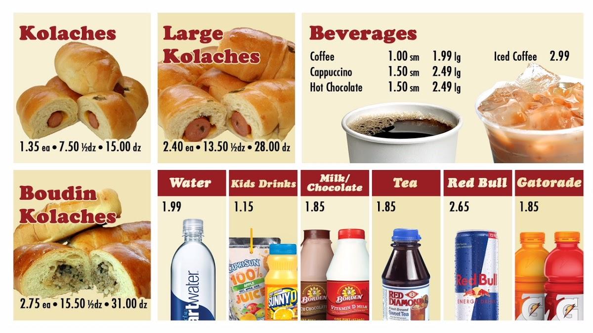 Menu at Donut Delight restaurant, Crosby
