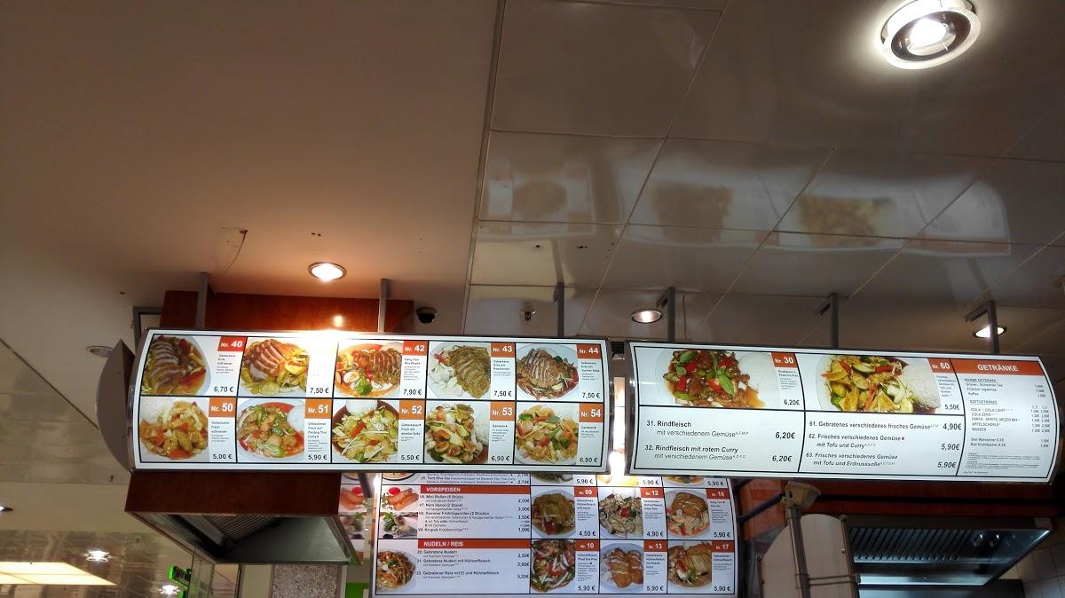 Menu at Le Asia Snack restaurant, Laatzen, Albert-Schweitzer-Straße 10