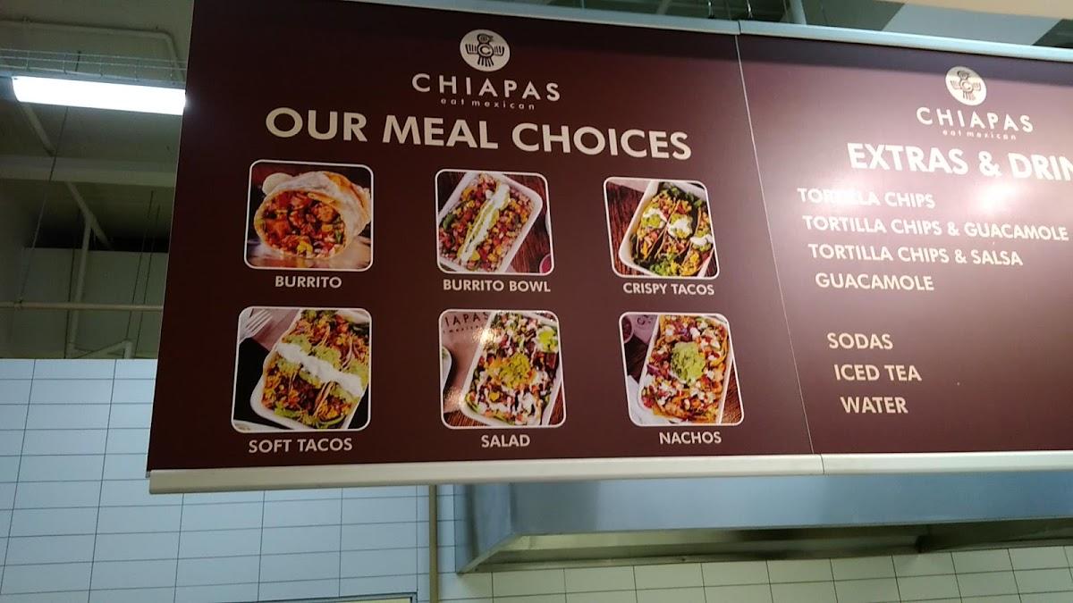 Menu at CHIAPAS eat mexican - Rosebank restaurant, Johannesburg, Shop ...